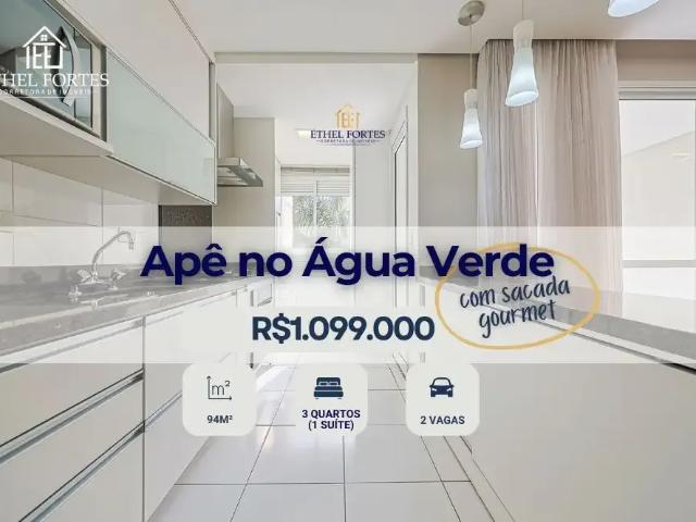 Apartamento para Venda em Curitiba/PR Água Verde 3 Quartos