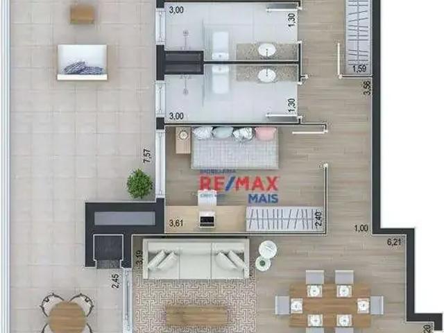 Apartamento para Venda em Curitiba/PR Ahú 2 Quartos