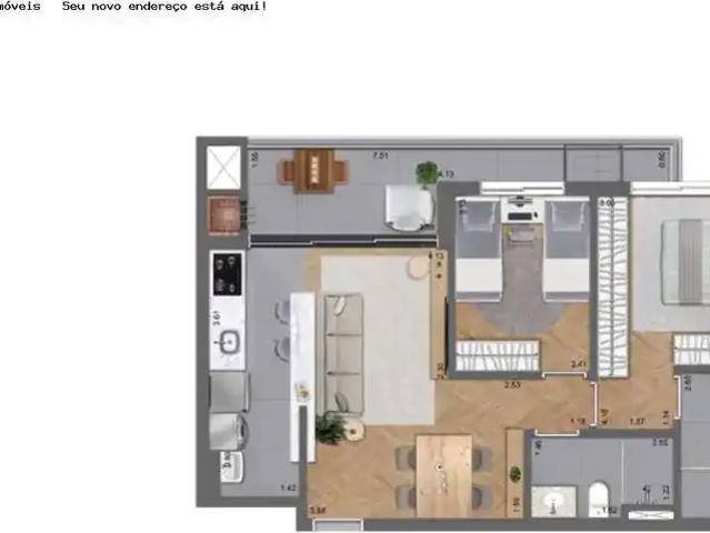 Apartamento para Venda em Curitiba/PR Bigorrilho 2 Quartos