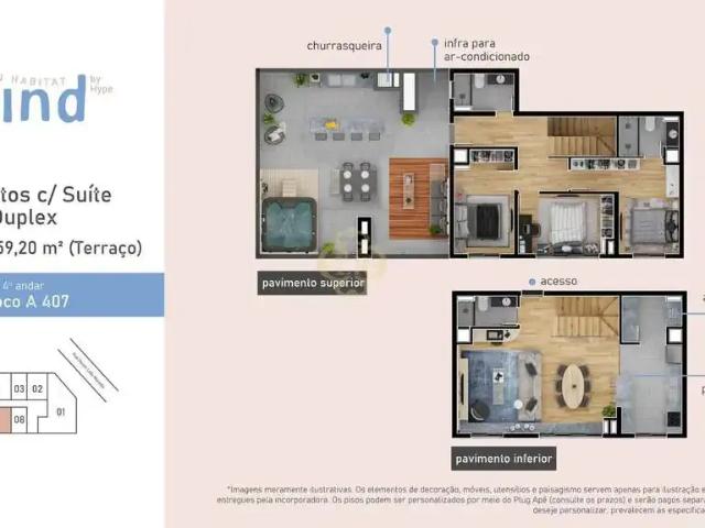 Apartamento para Venda em Curitiba/PR Santa Felicidade 3 Quartos