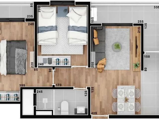 Apartamento para Venda em Curitiba/PR Tingui