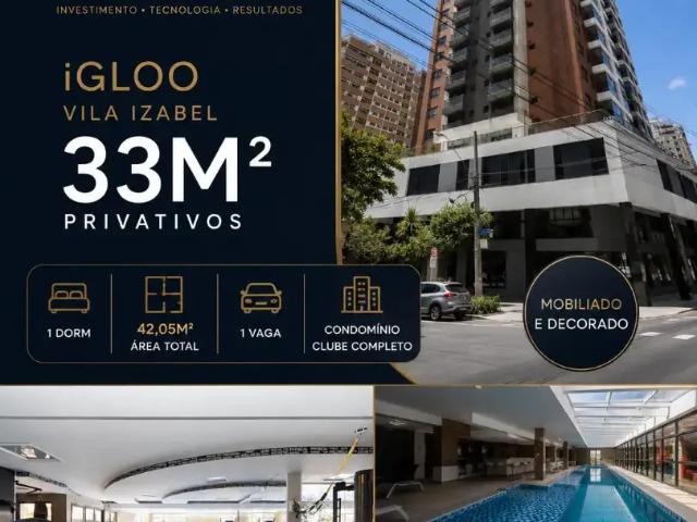 Apartamento para Venda em Curitiba/PR Vila Izabel 1 Quartos