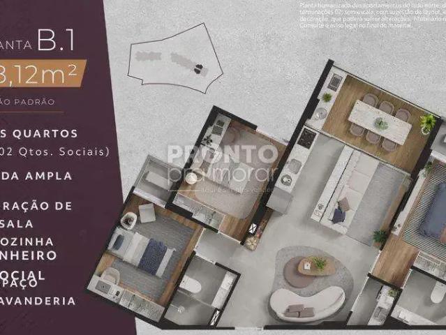 Apartamento para Venda em Cabo de Santo Agostinho/PE Paiva 3 Quartos