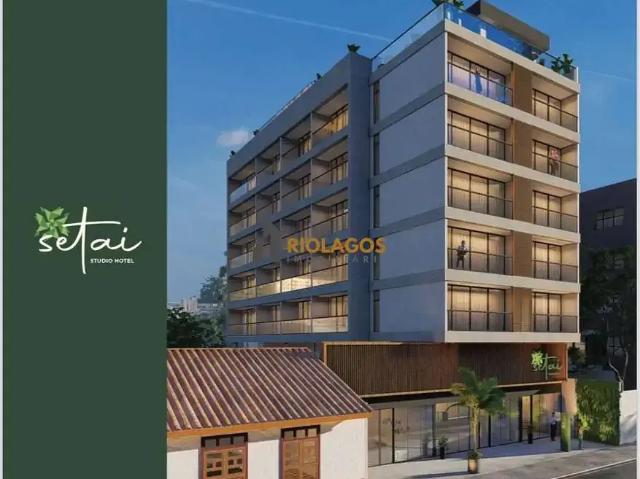 Apartamento para Venda em Cabo Frio/RJ Centro 1 Quartos