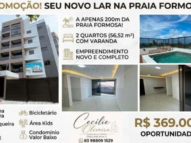 Apartamento para Venda em Cabedelo/PB Formosa 2 Quartos