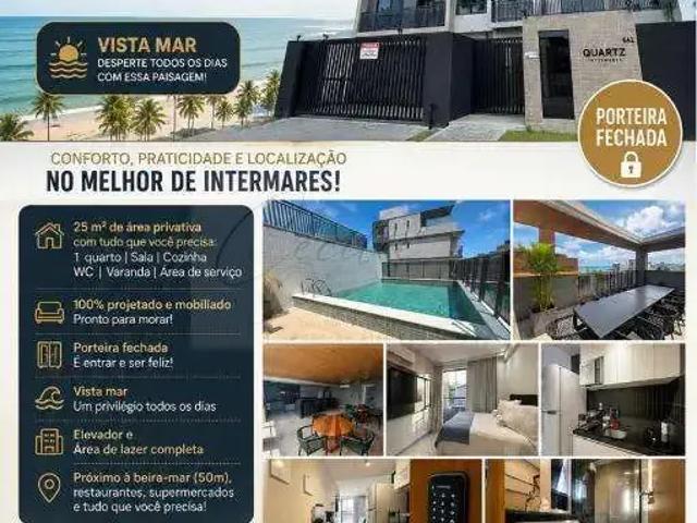 Apartamento para Venda em Cabedelo/PB Intermares 1 Quartos