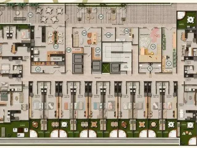 Apartamento para Venda em Cabedelo/PB Intermares 2 Quartos