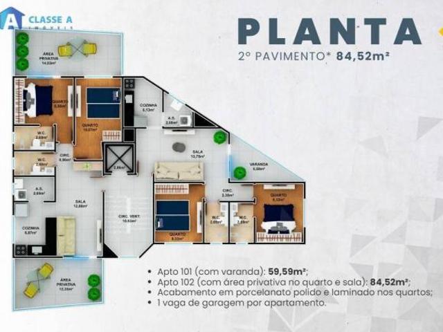 Apartamento para venda em Caiçara Adelaide, Belo Horizonte