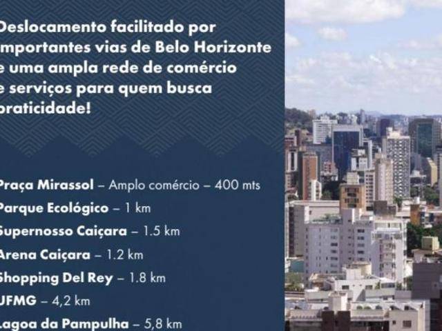 Apartamento para venda em Caiçaras, Belo Horizonte