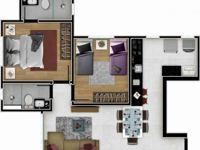 Apartamento para venda em Caiçaras, Belo Horizonte