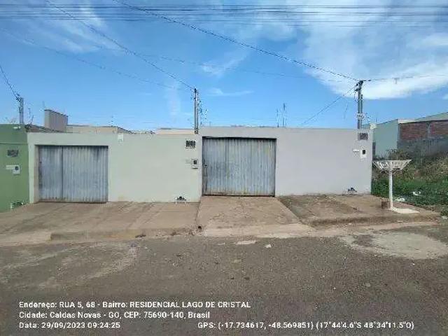Apartamento para Venda em Caldas Novas/GO Residencial Lago de Cristal 2 Quartos