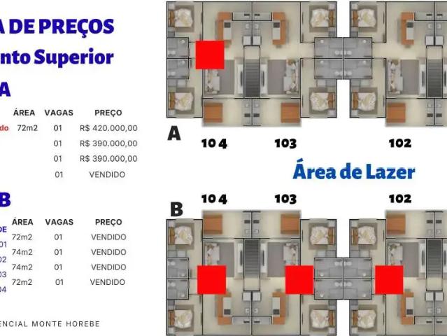 Apartamento para Venda em Camaçari/BA Catu de Abrantes 2 Quartos