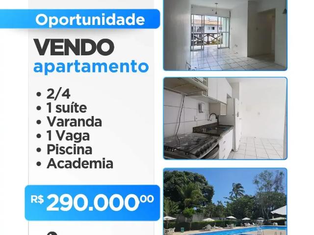 Apartamento para Venda em Camaçari/BA Vilas de Abrantes 2 Quartos