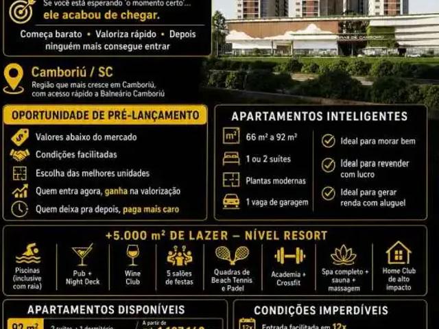 Apartamento para Venda em Camboriú/SC Areias