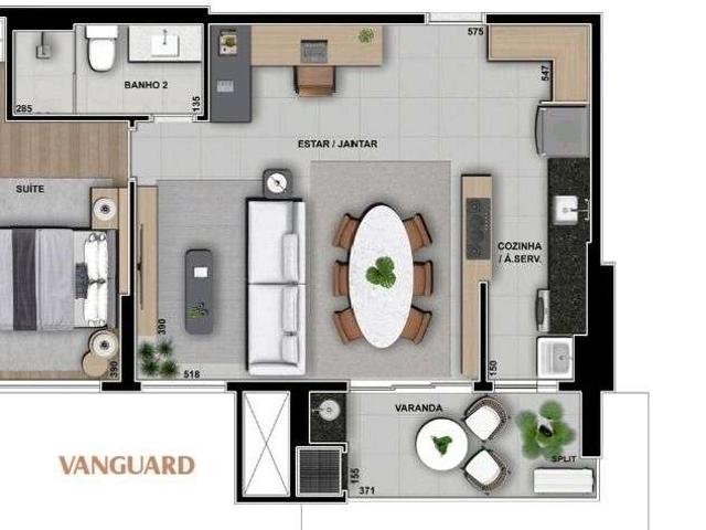 Apartamento para Venda em Campinas/SP Chácara da Barra 2 Quartos