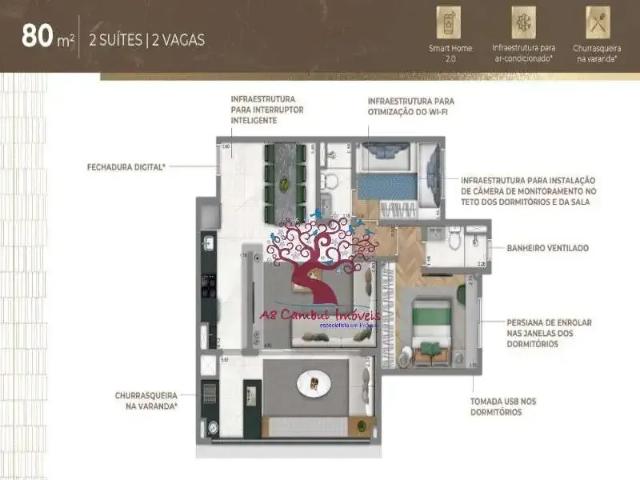 Apartamento para Venda em Campinas/SP Bonfim 2 Quartos