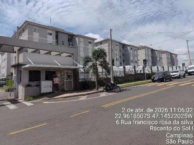 Apartamento para Venda em Campinas/SP Recanto do Sol I 2 Quartos