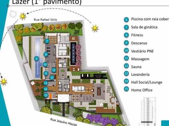 Apartamento para venda em Campo Belo com 1 quarto, 48m²