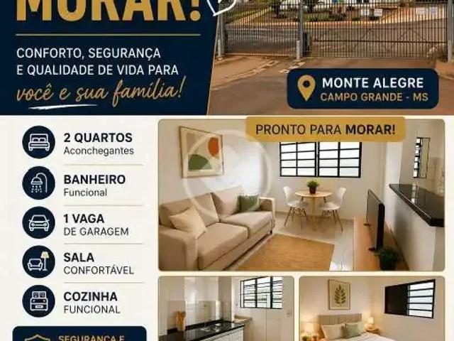 Apartamento para Venda em Campo Grande/MS Jardim Monte Alegre 2 Quartos
