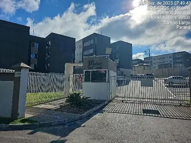 Apartamento para Venda em Campo Largo/PR Bom Jesus 2 Quartos