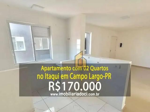 Apartamento para Venda em Campo Largo/PR Jardim Itaqui 2 Quartos