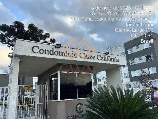 Apartamento para Venda em Campo Largo/PR Jardim Itaqui 2 Quartos