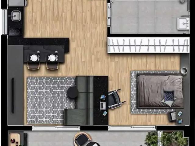Apartamento para Venda em Canoas/RS Centro 2 Quartos