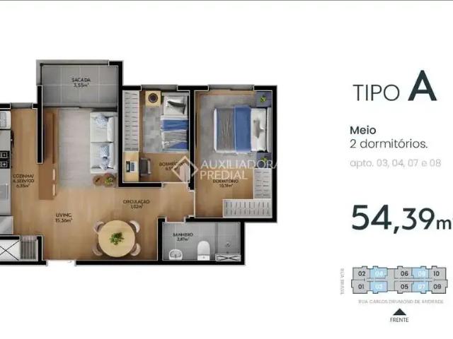 Apartamento para Venda em Canoas/RS Harmonia 2 Quartos