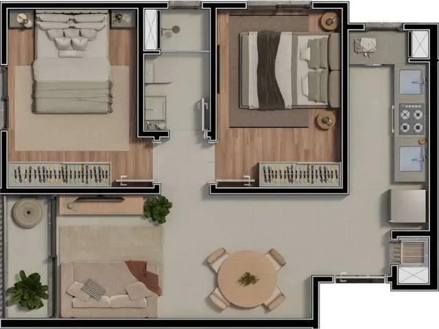 Apartamento para Venda em Canoas/RS Igara 2 Quartos