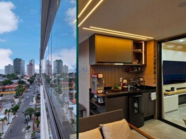 Apartamento para venda em Canto Do Forte de 143.00m² com 3 Quartos, 3 Suites e 2 Garagens