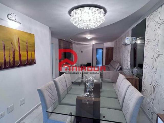 Apartamento para venda em Canto Do Forte de 145.00m² com 3 Quartos, 3 Suites e 2 Garagens