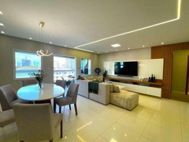 Apartamento para venda em Canto Do Forte de 157.00m² com 4 Quartos, 2 Suites e 2 Garagens