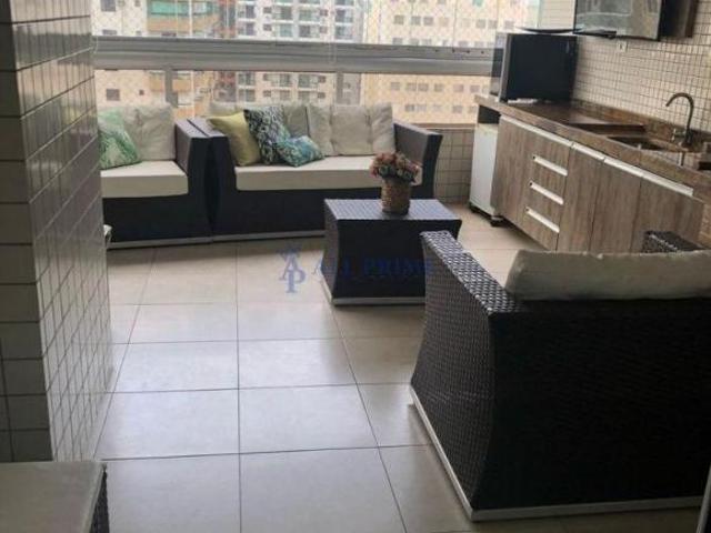 Apartamento para venda em Canto Do Forte de 158.00m² com 3 Quartos, 3 Suites e 2 Garagens