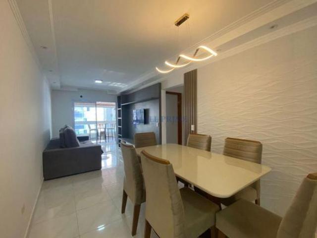 Apartamento para venda em Canto Do Forte de 100.00m² com 3 Quartos, 2 Suites e 2 Garagens