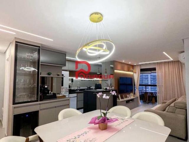 Apartamento para venda em Canto Do Forte de 118.00m² com 3 Quartos, 2 Suites e 2 Garagens