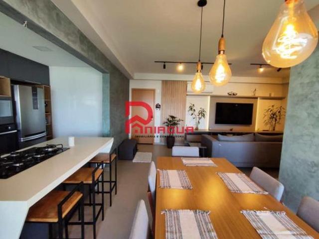 Apartamento para venda em Canto Do Forte de 118.00m² com 3 Quartos, 3 Suites e 2 Garagens