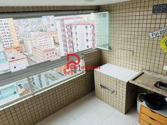 Apartamento para venda em Canto Do Forte de 120.00m² com 3 Quartos, 3 Suites e 2 Garagens