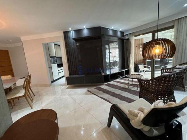 Apartamento para venda em Canto Do Forte de 122.00m² com 3 Quartos, 2 Suites e 2 Garagens