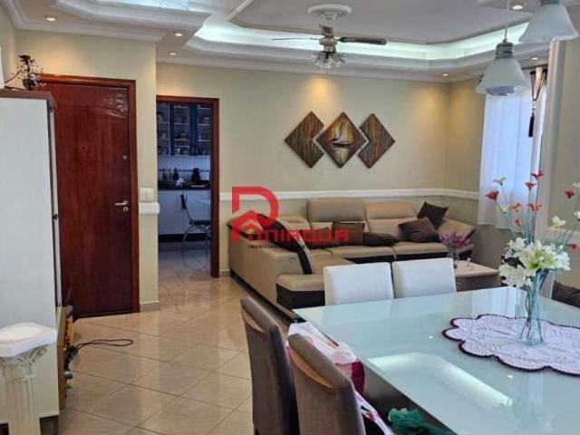 Apartamento para venda em Canto Do Forte de 128.00m² com 3 Quartos, 1 Suite e 3 Garagens