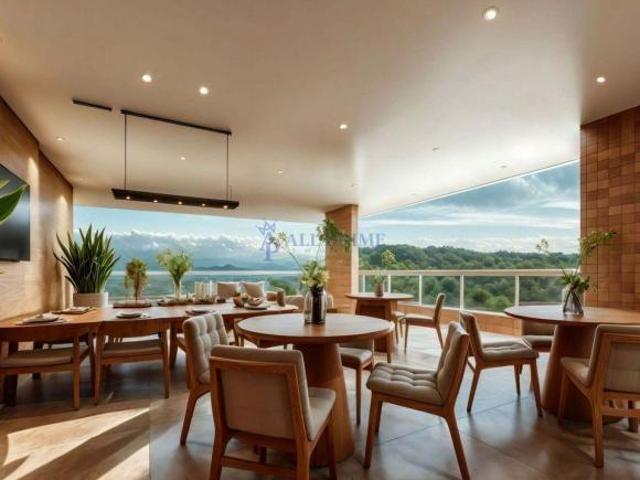 Apartamento para venda em Canto Do Forte de 128.00m² com 3 Quartos, 2 Suites e 2 Garagens