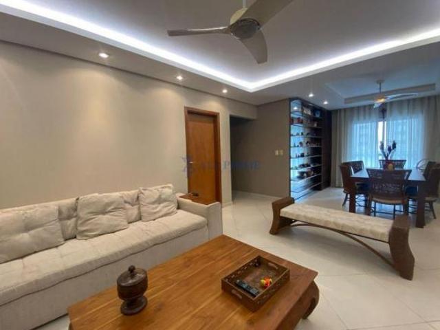 Apartamento para venda em Canto Do Forte de 129.00m² com 3 Quartos, 1 Suite e 2 Garagens