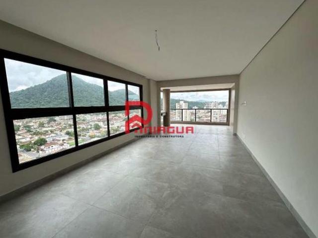 Apartamento para venda em Canto Do Forte de 132.00m² com 3 Quartos, 3 Suites e 2 Garagens