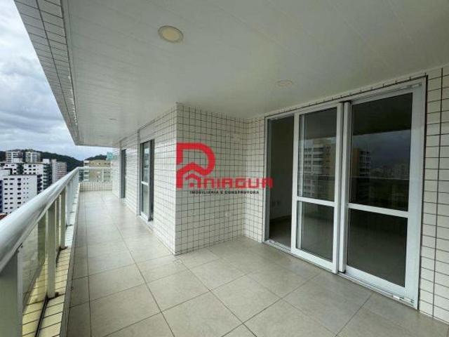 Apartamento para venda em Canto Do Forte de 134.00m² com 3 Quartos, 2 Suites e 2 Garagens