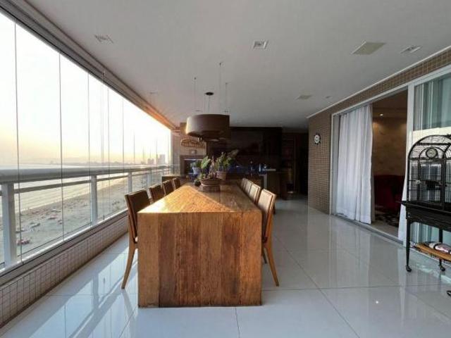Apartamento para venda em Canto Do Forte de 250.00m² com 3 Quartos, 3 Suites e 3 Garagens