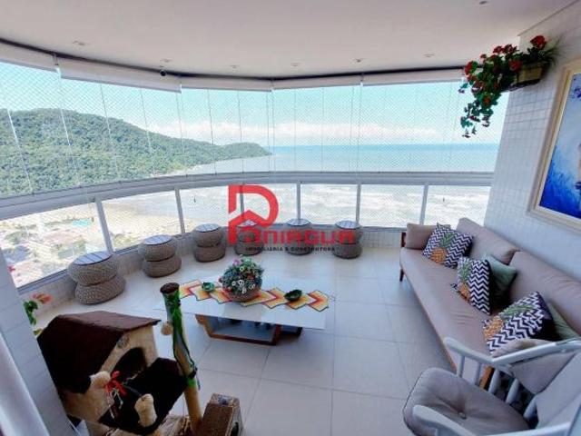 Apartamento para venda em Canto Do Forte de 212.00m² com 4 Quartos, 3 Suites e 3 Garagens