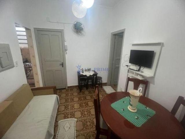 Apartamento para venda em Canto Do Forte de 32.00m² com 1 Quarto e 1 Garagem