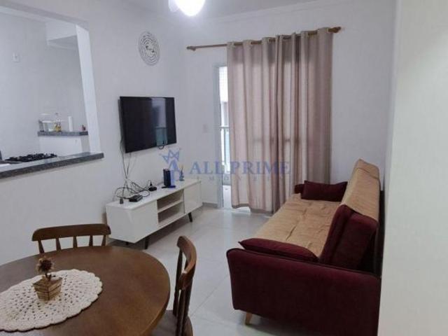 Apartamento para venda em Canto Do Forte de 44.00m² com 1 Quarto e 1 Garagem