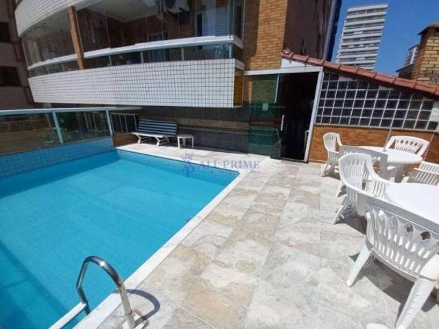 Apartamento para venda em Canto Do Forte de 48.00m² com 1 Quarto e 1 Garagem