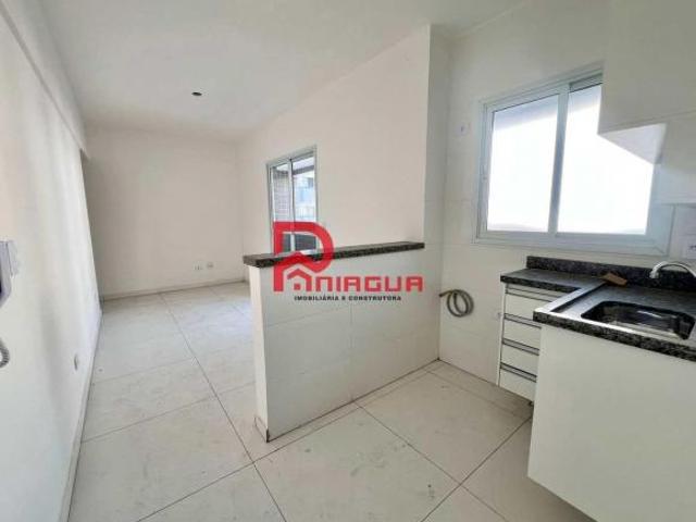 Apartamento para venda em Canto Do Forte de 48.00m² com 1 Quarto e 1 Garagem