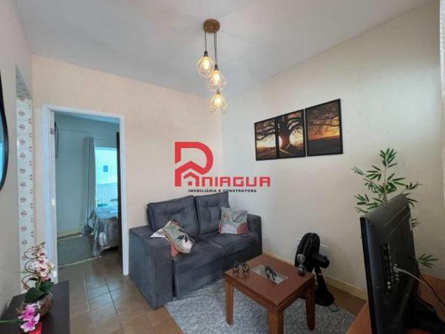 Apartamento para venda em Canto Do Forte de 40.00m² com 1 Quarto e 1 Garagem
